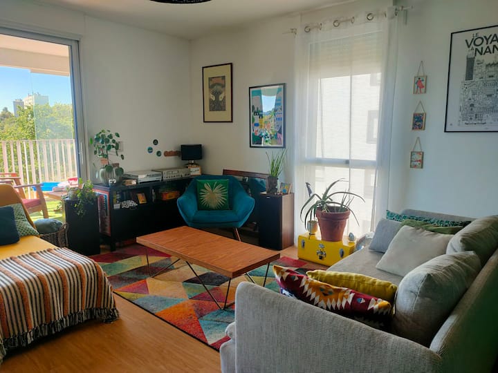 Logement Calme Et Agréable Face Aux Prairies - Rennes