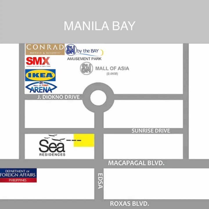 A Hassle-free Stay @Moa Ec0 Few Steps Arena Smx - Pasay