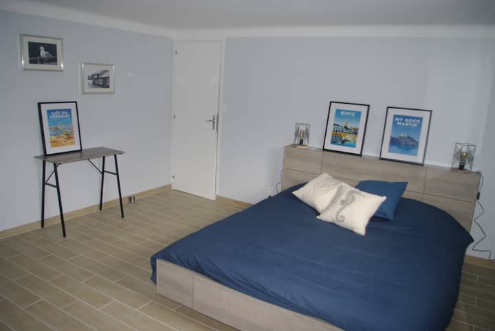 Le St Laurent, T1 35m² Cosy, à 700m De La Plage - Bretagne
