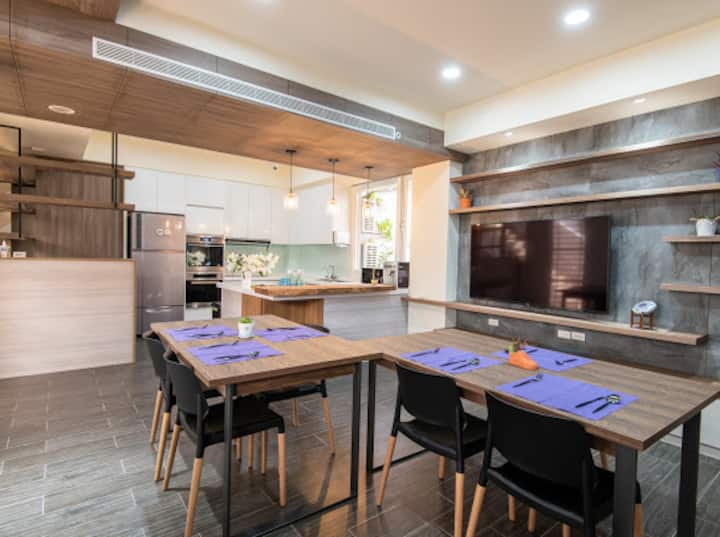 墾丁Macro Villa會館★住宿&潛水【三樓上下舖四人房】 - 헝춘 진