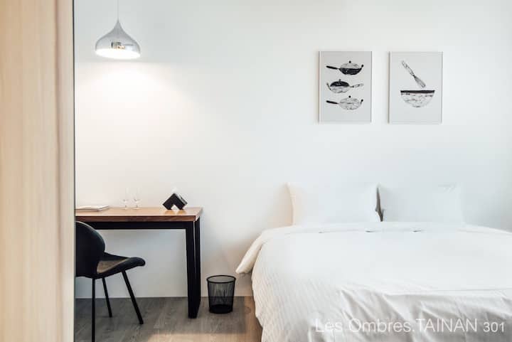 近安平，Les Ombres（雙人大305）適合喜愛美食、美酒的你，來台南旅行吧。可包棟 - Tainan City