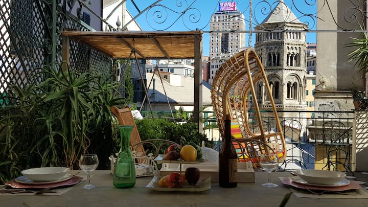 Voyagers Loft & Urban Jungle Sui Tetti Di Genova - Génova