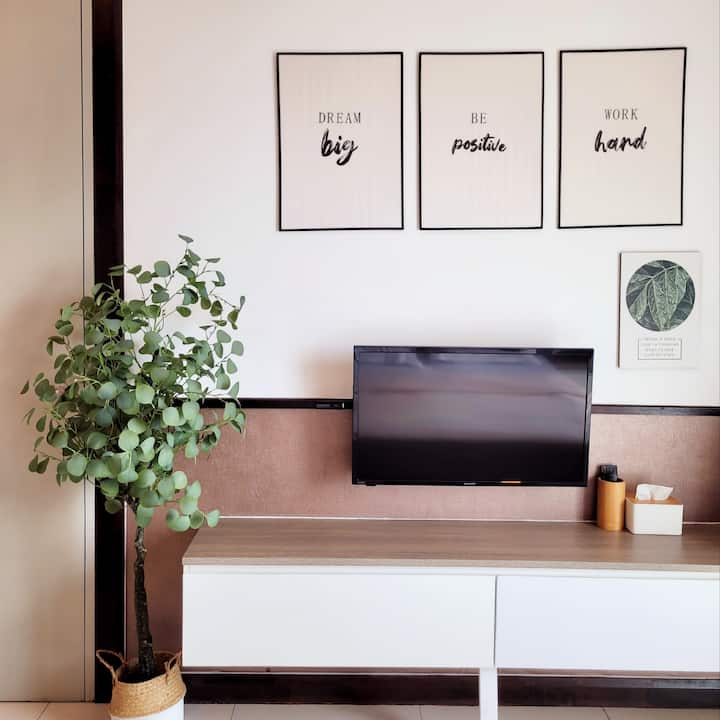 Pd Beach Superior Cozy Staycation (Netflix) - 波德申