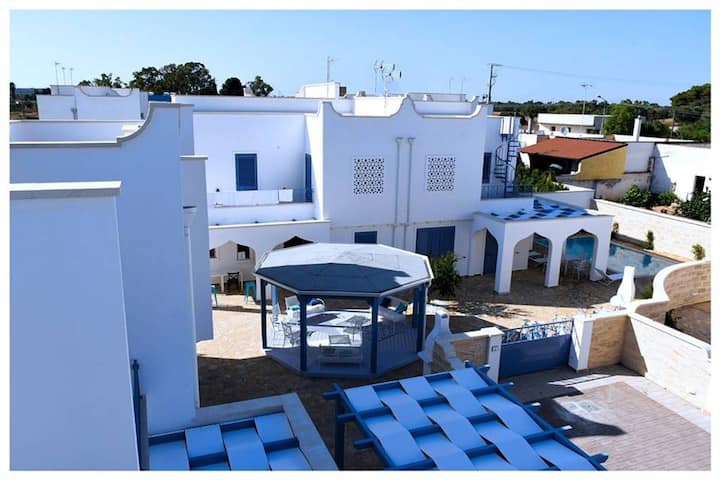 Villino 6 Posti Vicino Torre Lapillo In Residence - Torre Lapillo