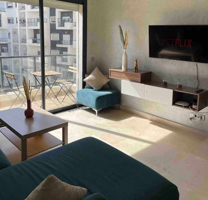 Appartement Moderne à 15min Du Grand Stade - Rabat
