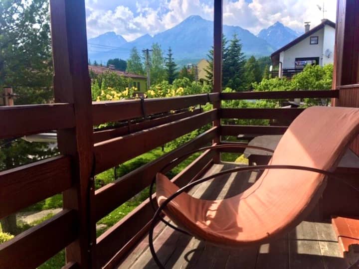 Apartmán U Mačky S Balkónom - Nowa Leśna