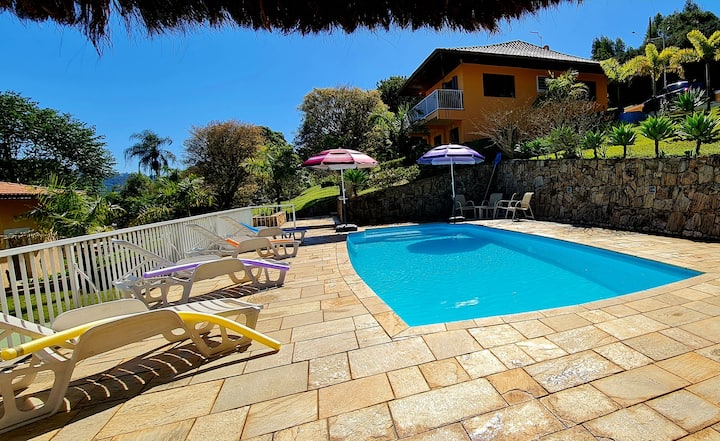Chácara Bragança - Piscina Climatizada E Fogueira - Bragança Paulista