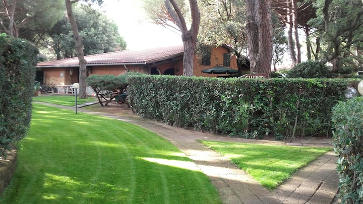 Casa Con Giardino A 50 Mt. Dalla Spiaggia Privata - Castiglione della Pescaia