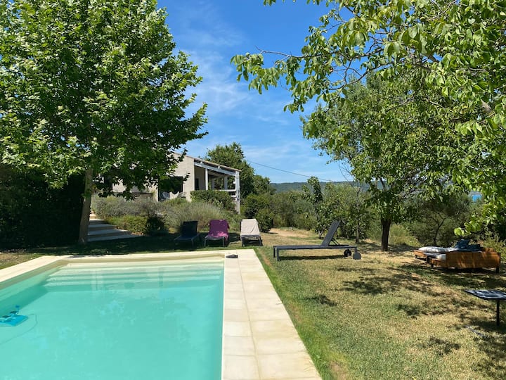 Maison 5ch, Piscine, Sur Le Lac Stcroix - Bauduen - Aiguines