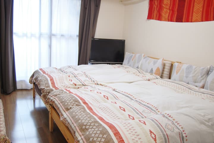 Namba Station Walk 30 Second難波徒歩すぐprivate Room 6F - Osaka