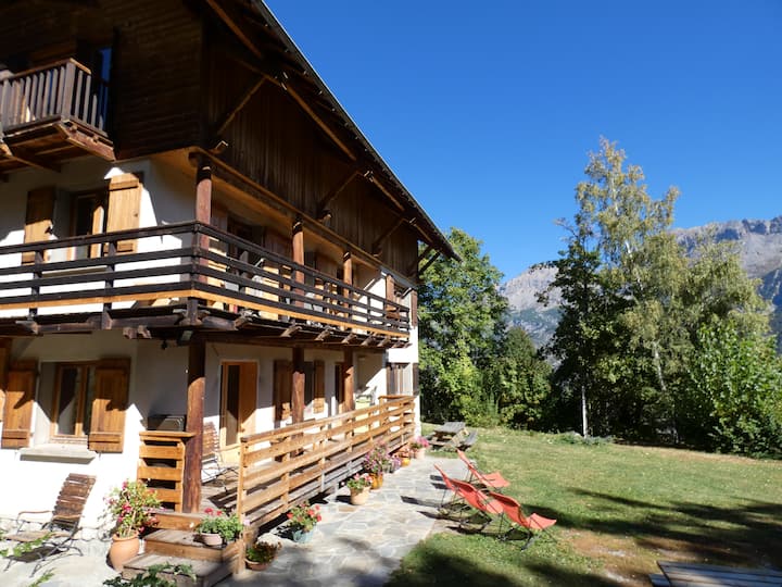 Chalet 15 Pers 19 Avec L'appart 7 Chambres7sdb/9wc - Hautes-Alpes