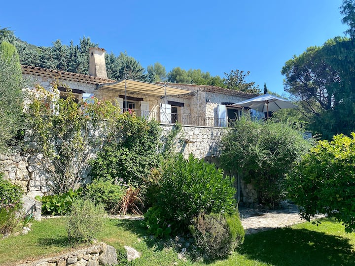 Beautiful Stone Villa With Pool & Panoramic Views - Tourrettes-sur-Loup