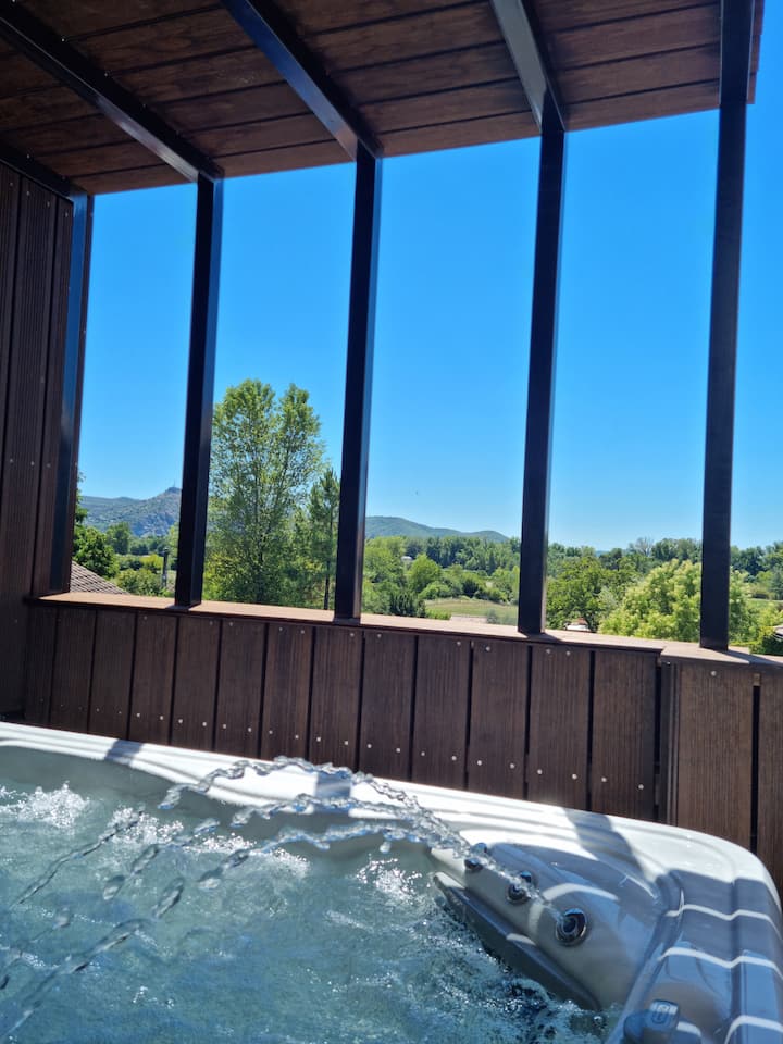 (Viognier )  Charmant Logement Avec Jacuzzi - Ruoms
