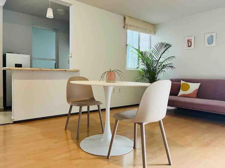 Al Lado De La Condesa! Departamento Con Balcón. - Mexico City