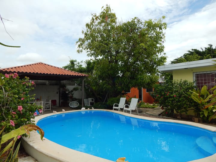 La Casita De La Flores:  Pool And Free Cup Massage - Mérida