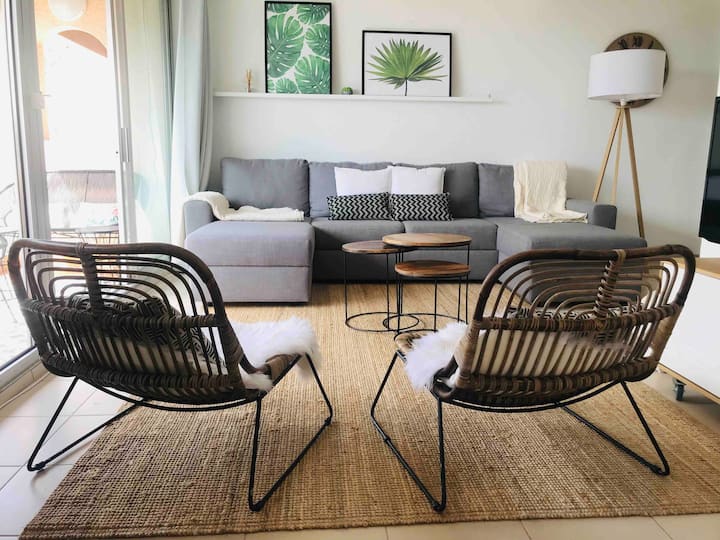 Tres Bel Appartement 3 Chambres Magnifique Vue Mer - Saint-Tropez