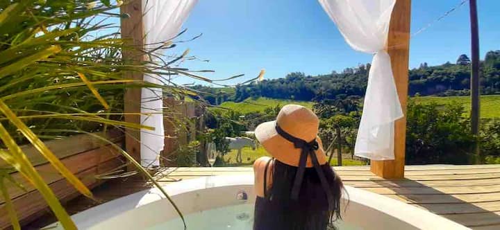 Chalé Com Vista Dos Vinhedos - Bento Gonçalves