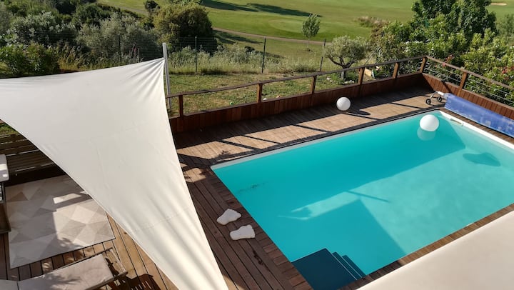 Capesp34  : Villa Contemporaine Sur Golf - Juvignac