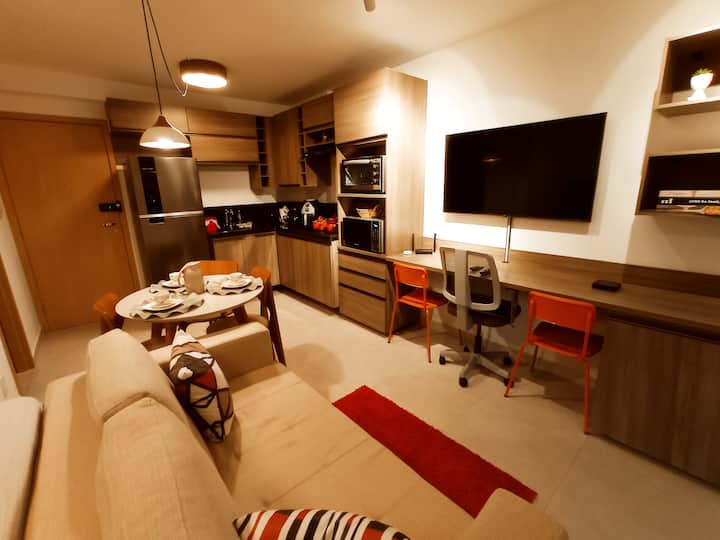 O Melhor Studio 915 No Centro Com Garagem E Lazer! - Juiz de Fora