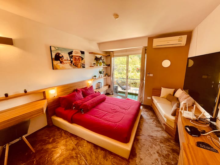 Newly Renovated Cosy Bophut Studio Apartment - Ko Samui, Island