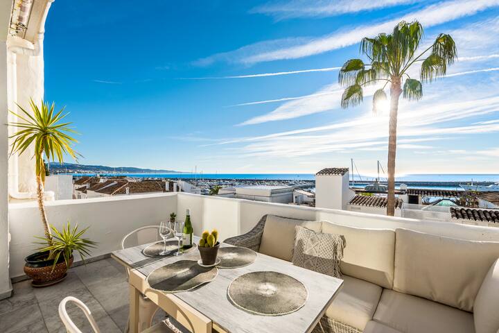 Prime Views! Designer Penthouse In Puerto Banus. - Puerto Banús