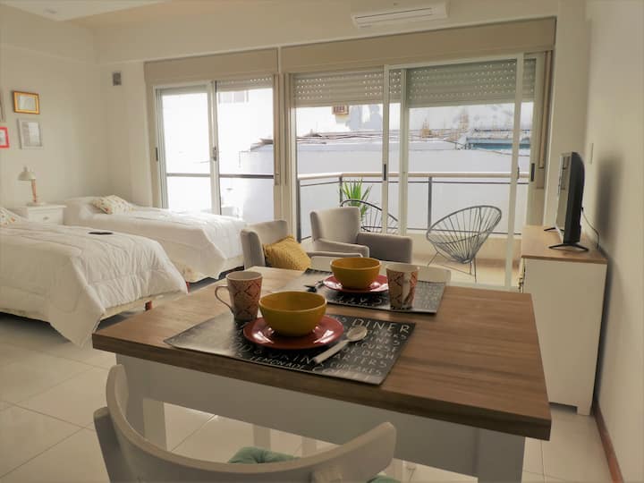 ¡Hermoso Monoambiente Con Diseño Nórdico! - Recoleta