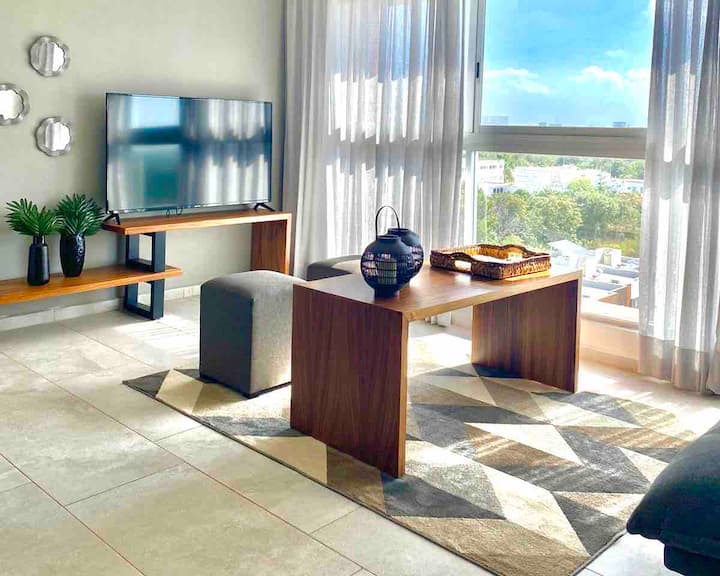 Cozy Unique Apartment In Complex With Pool&gym - Cancún