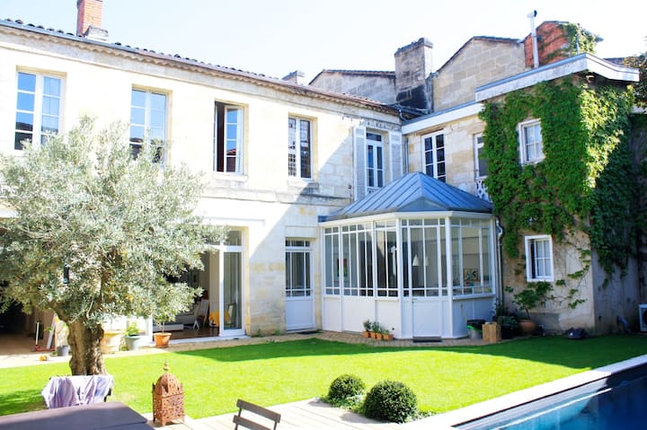 El Olivo-grande Maison Avec Piscine-jardin Public - 