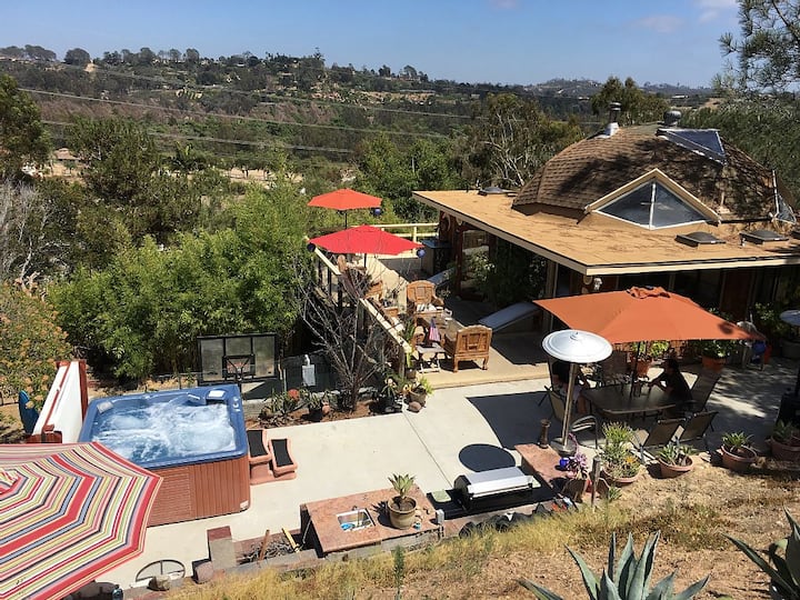 Ball Mountain Ranch Retreat-3 Acres-natures Best - エンシニータス, CA