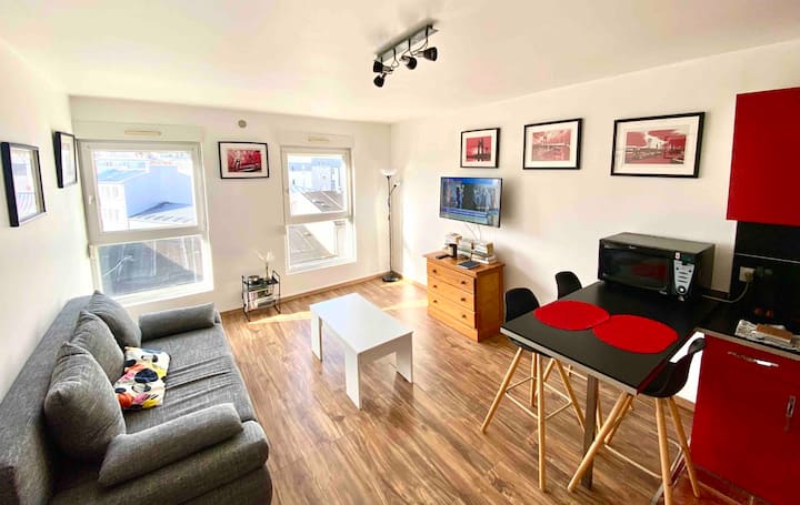 * Charmant T2 Aux Capucins - Le 8 - ibis Styles Brest Centre Port