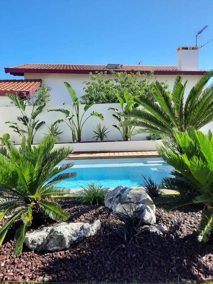 Villa Basque, Piscine, Biarritz Côte Des Basques - Biarritz