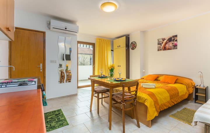 2+1studio:free Bicycles,parking,wi-fi,grill,pool.. - Rovinj