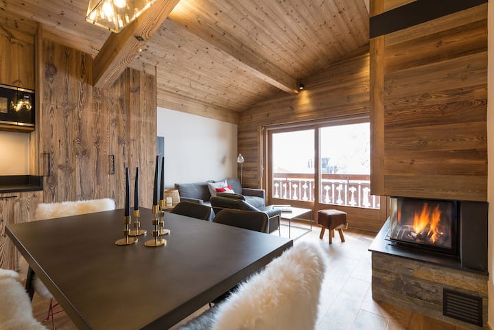 Charmant 4 Pièces Rénové -  Au Pied Du Jaillet - Megève