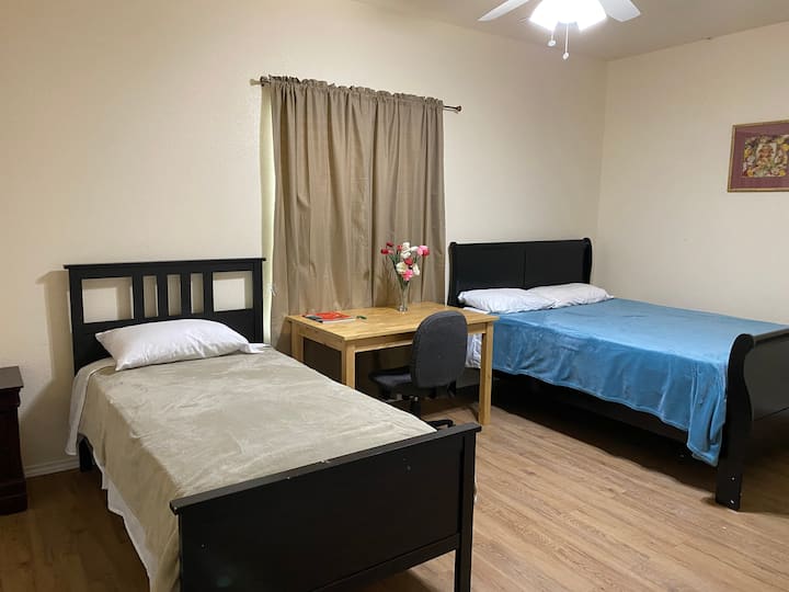 D-queen & Twin Bed W/private Bath In Central Plano - Plano, TX