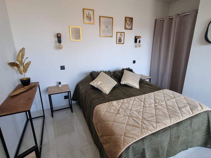 Studio Balcon " Le Carlit " - Vue Montagnes - Argelès-sur-Mer