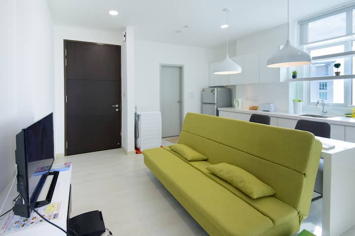Couples Getaway Xivv | 舒适一房一厅公寓 | Cozy 1br Suite - Penang Island