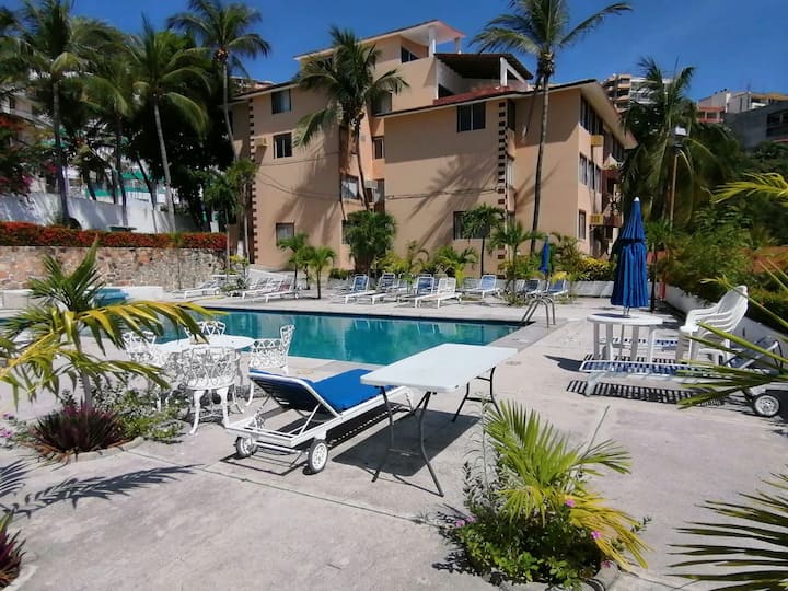 Puerto ÁNgel Acapulco, Departamento Confortable - Acapulco