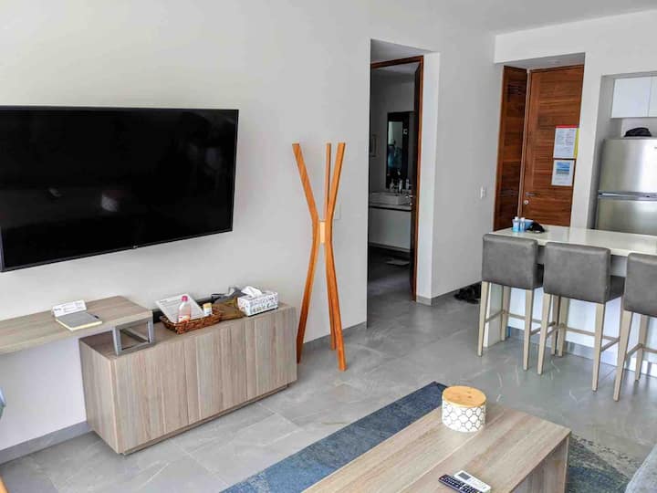 Amazing 1br Condo With Rooftop, Close To 5th Ave - Riviera Maya