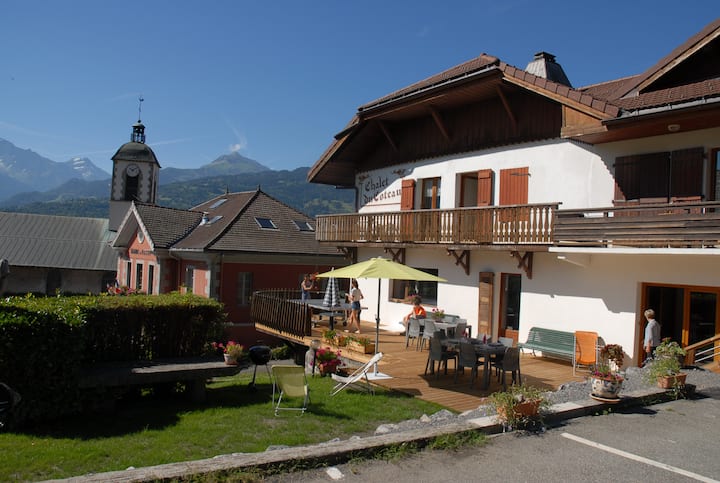 Appart. Dans Chalet Au Calme, Face Au Mont-blanc - Passy