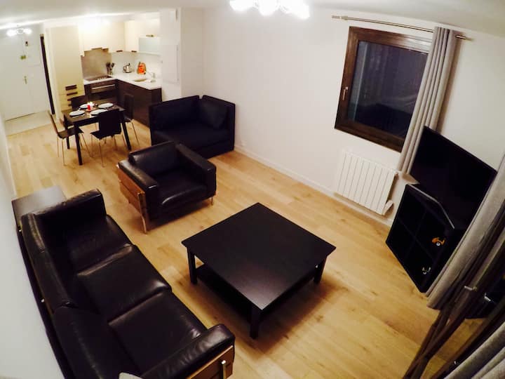 Central 2 Bedroom Apartment With Mont Blanc View - Chamonix-Mont-Blanc