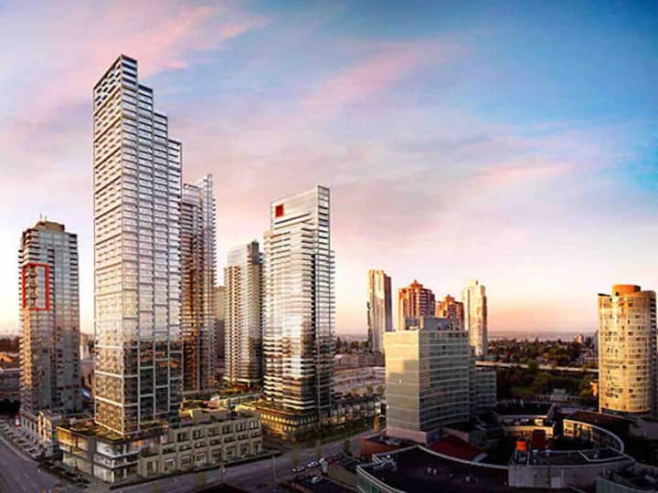 Metrotown 2 Bedroom And 2 Bathroom Apartment - Burnaby