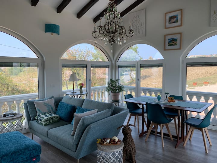 B&b Casa Favari - Veranda Estiva Panoramica - Province of Piacenza