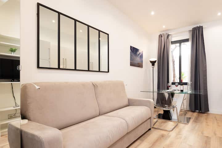 Le Berlioz 2: Studio Central Avec Clim, Plage à 8' - Nizza