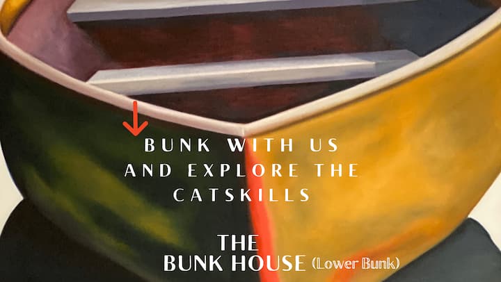 The Bunkhouse (Lower Bunk)_hudson River Views - Catskill, NY