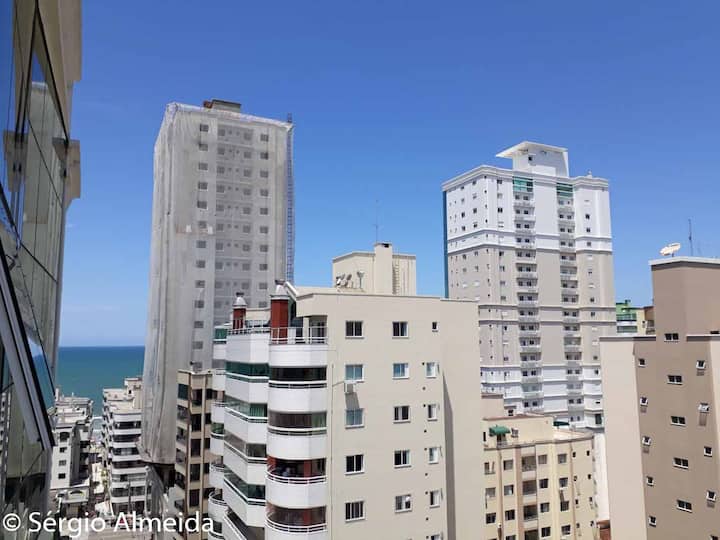 Apartamento Com Vista Mar Em Meia Praia, Itapema - Itapema