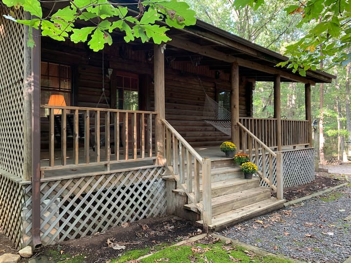 The Cabin At Pine Ridge - Cozy Log Cabin Getaway - Holliday Lake State Park, Appomattox