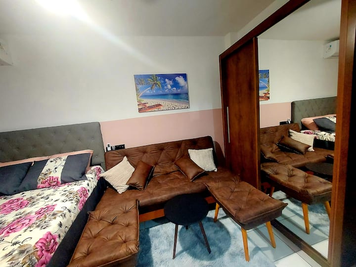 Oferta  Pé Na Areia Da Orla Santos! - Santos