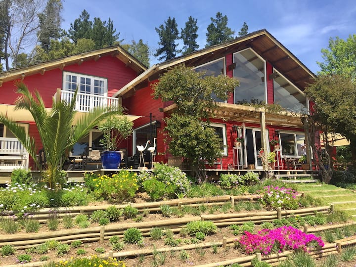 Preciosa Casa Orilla Lago Vichuquén - Vichuquén