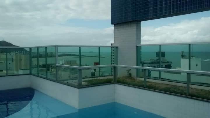 Ap Itapoã 2 Qt St 2 Ar Pisc Wifi áRea Nob.varandão - Vila Velha