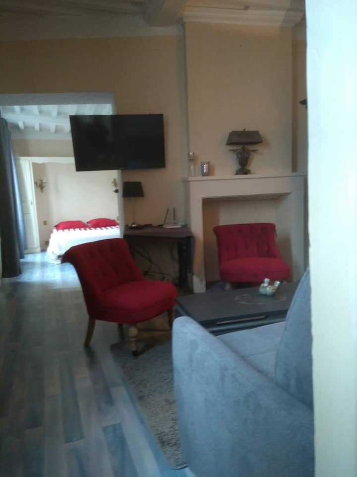 Suite Romantique 60m3 Centre Historique Bayeux - Arromanches-les-Bains
